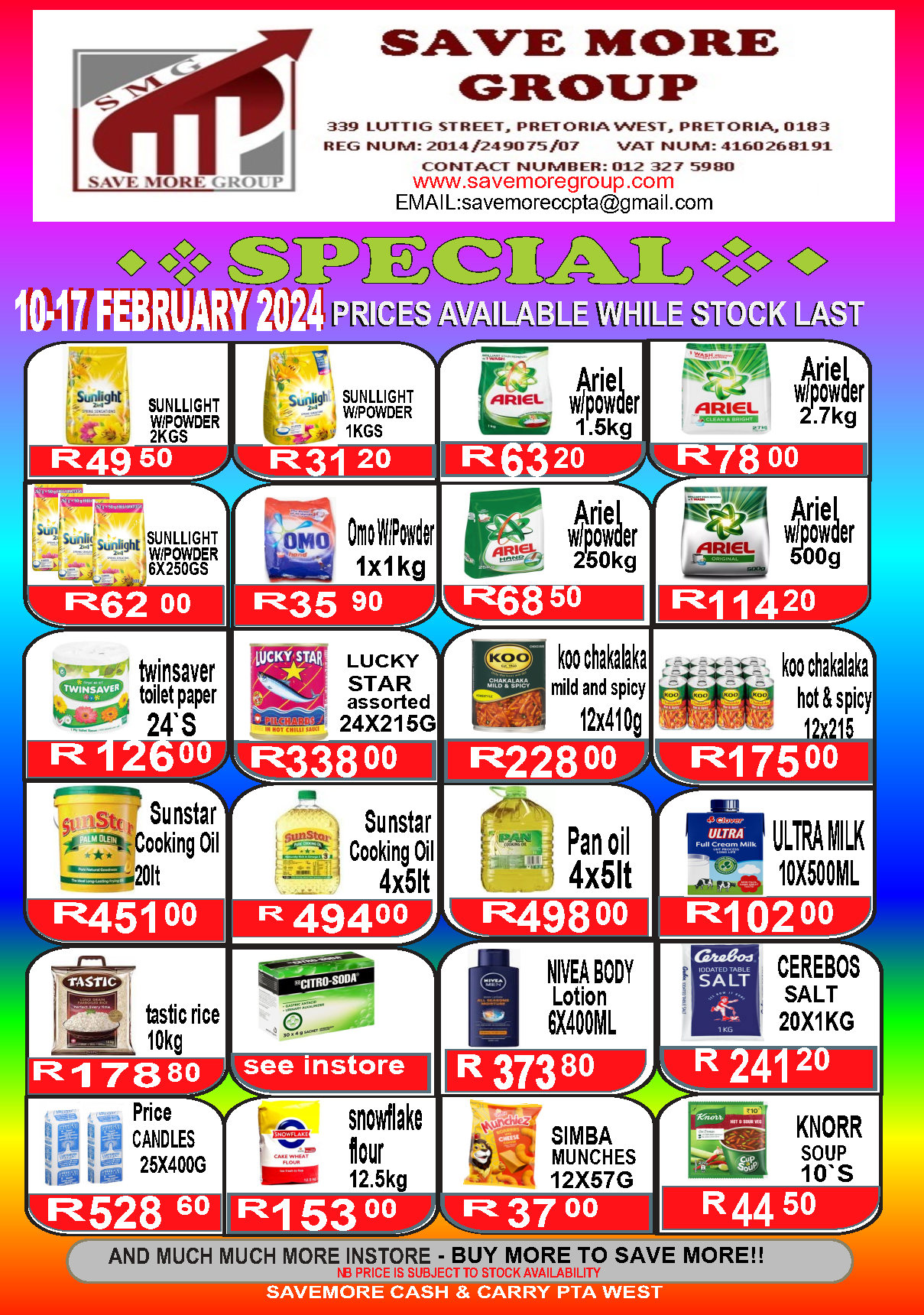 Savemore Group | Weekly Promotion